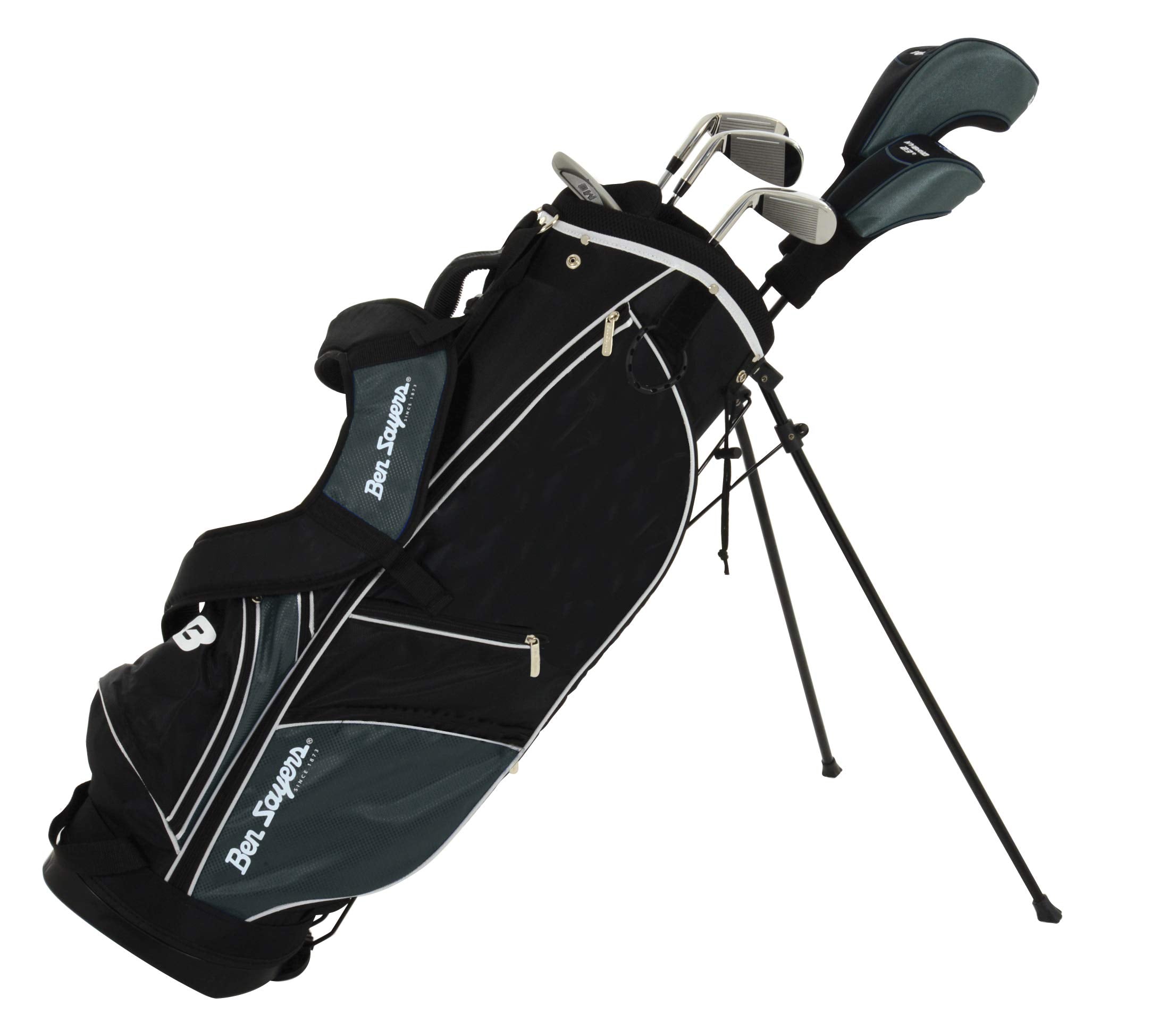 - M8 6-Club Package Set | Black (Stand Bag) Gr/St MRH - – Top Dad